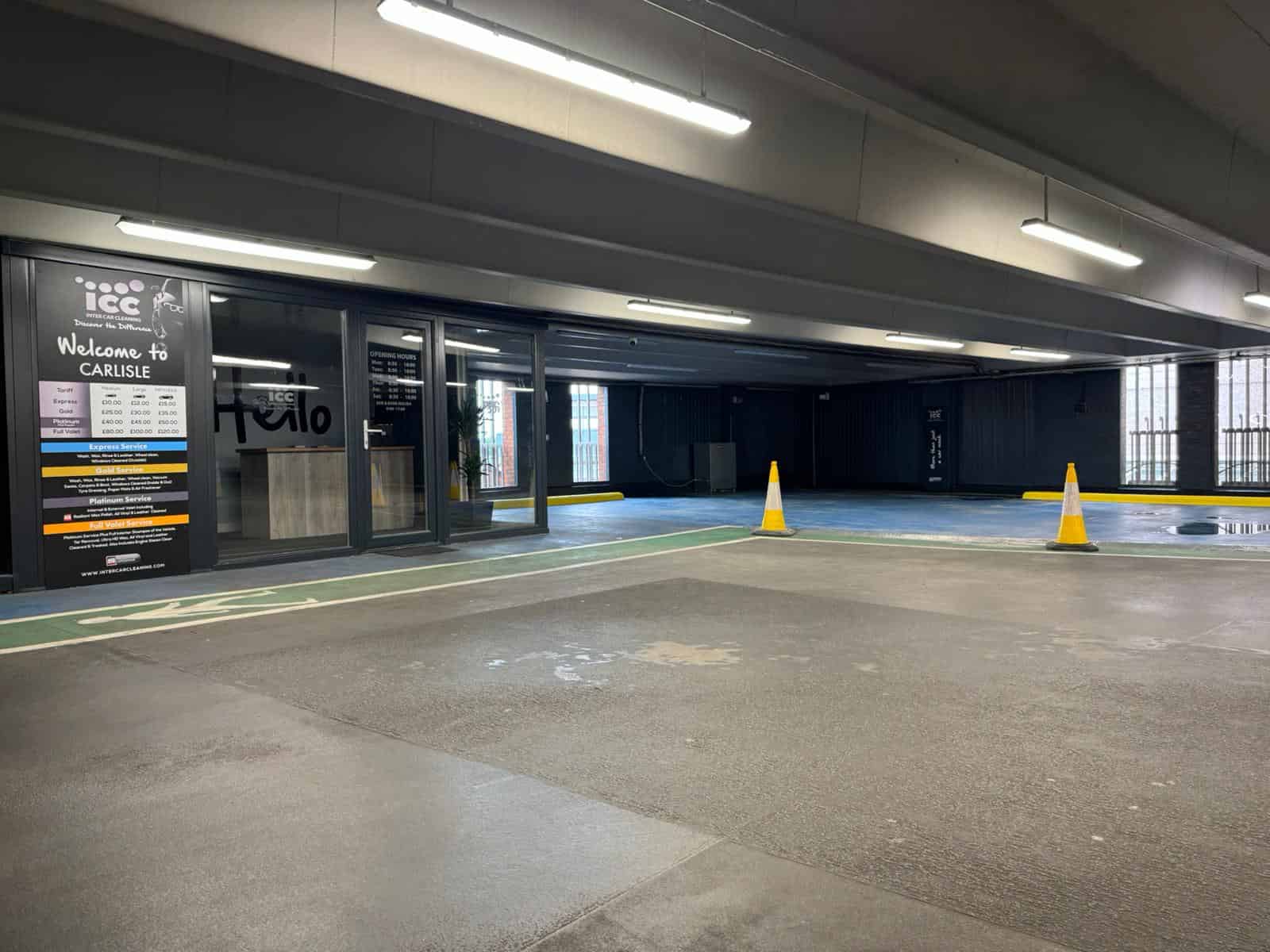 Services Menu - Inter Car Cleaning